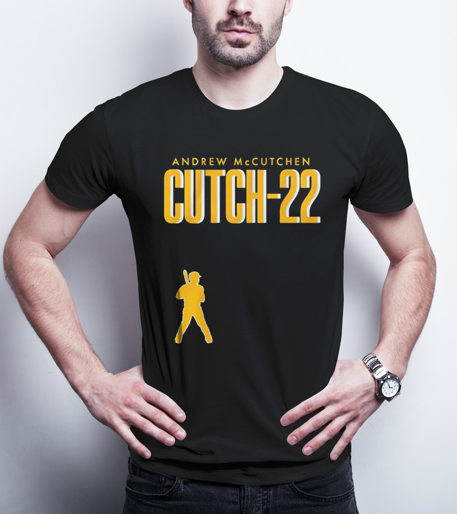ANDREW MCCUTCHEN CUTCH-22 PITTSBURGH PIRATES T-Shirt