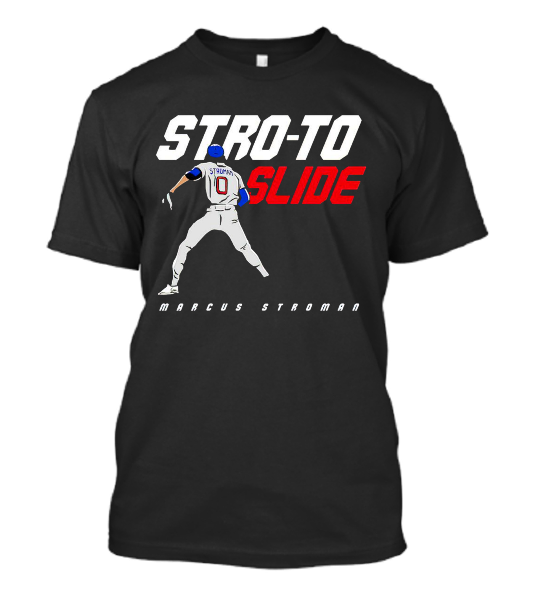 Marcus Stroman Stro-To Slide Chicago Cubs T-Shirt