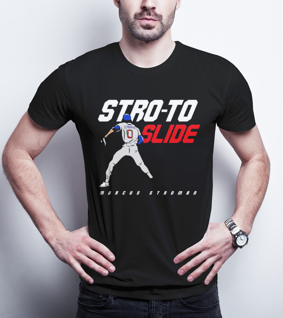 Marcus Stroman Stro-To Slide Chicago Cubs T-Shirt