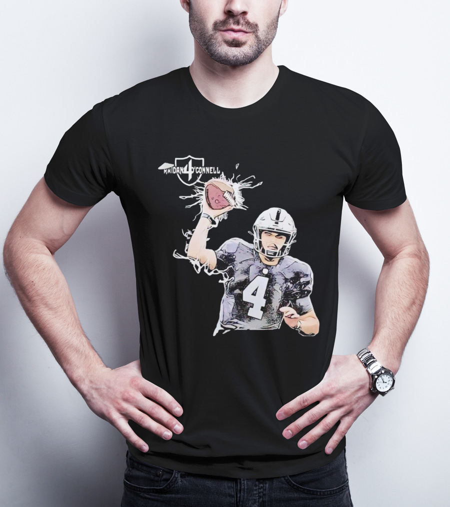 Aidan O’connell Las Vegas Raiders Football Quarterback T-Shirt