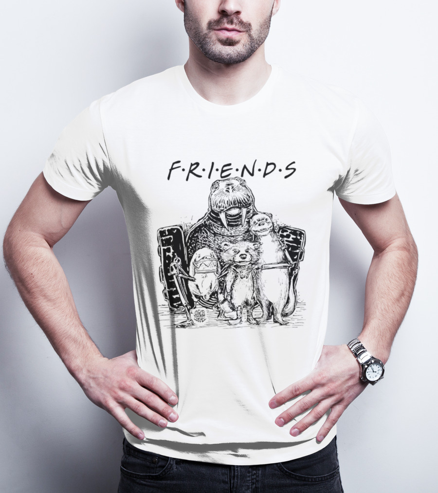 FRIENDS Forever Pals With Unique Animal Companions T-Shirt