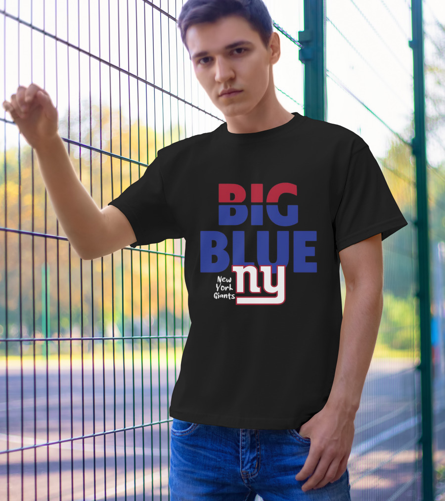 Big Blue New York Giants NY T-Shirt