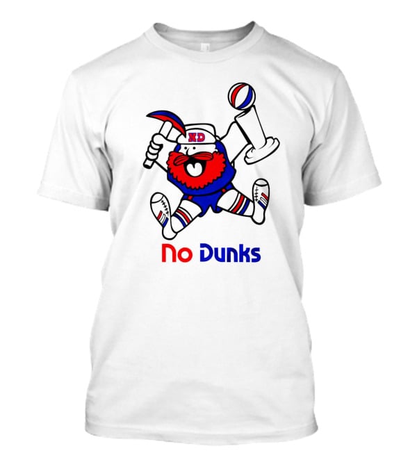Denver Nuggets No Dunks Basketball Miner Enthusiast T-Shirt