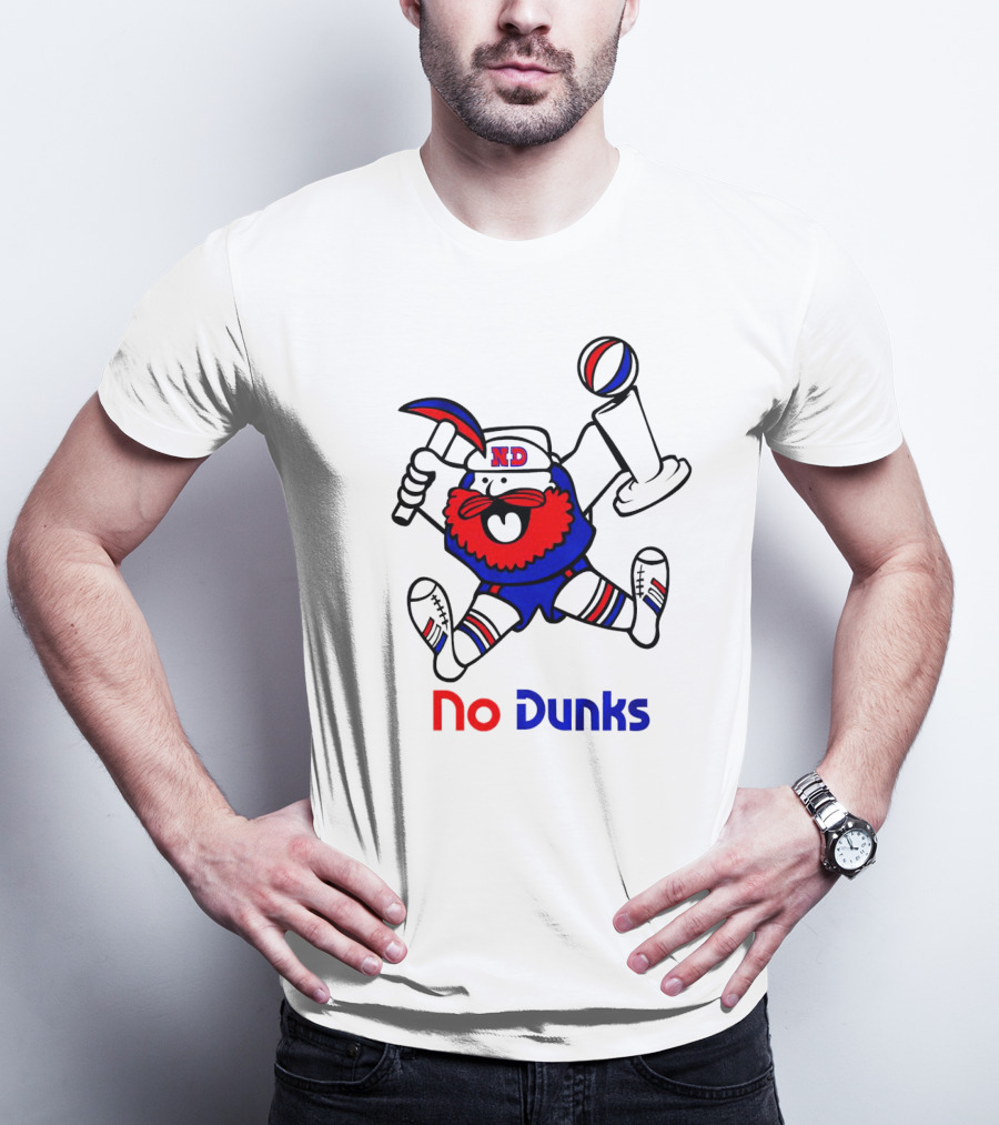 Denver Nuggets No Dunks Basketball Miner Enthusiast T-Shirt