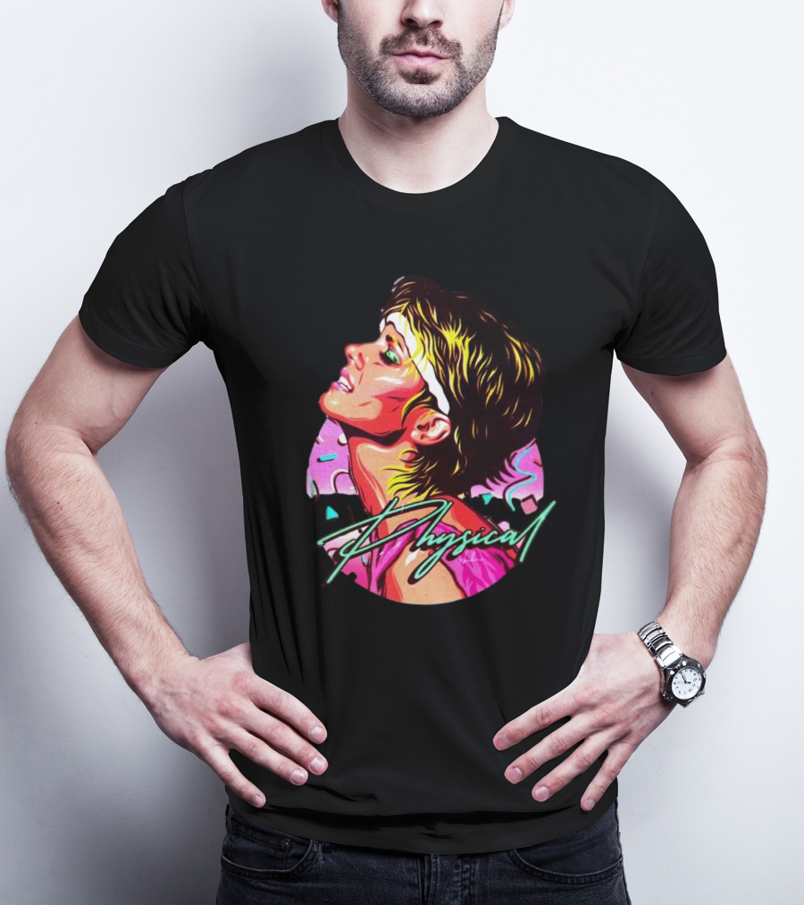 James Hillier Nordacious Physical Retro 80s Fitness Aesthetic T-Shirt