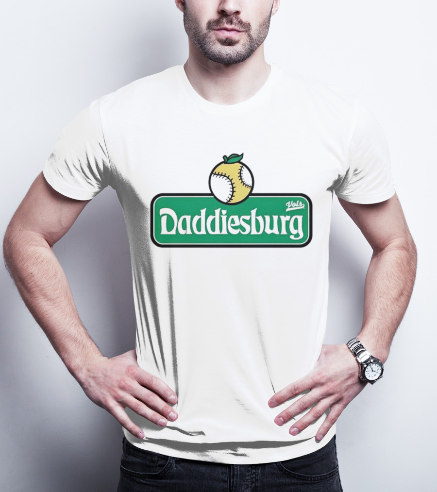 Vols Daddiesburg Baseball Peach T-Shirt