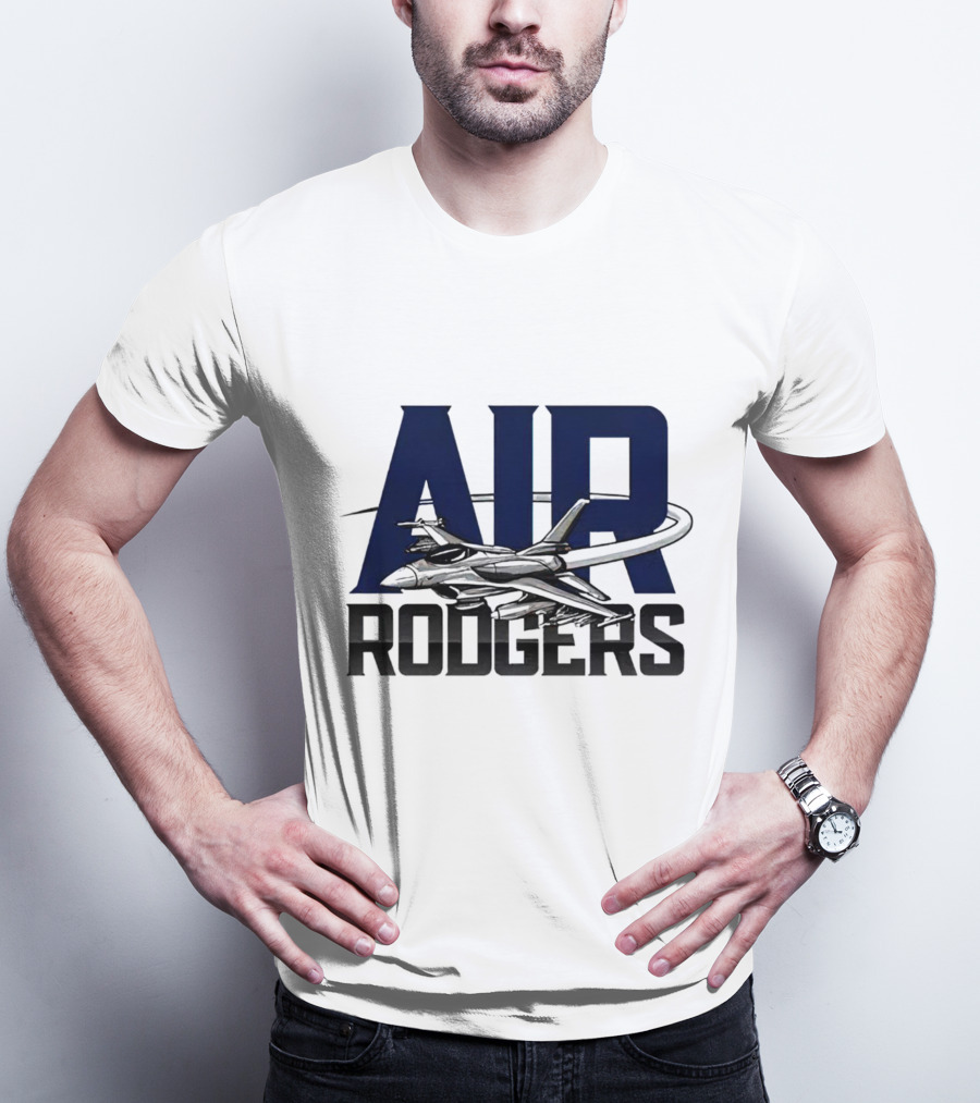 Isaiah Rodgers Air Rodgers Fighter Jet T-Shirt