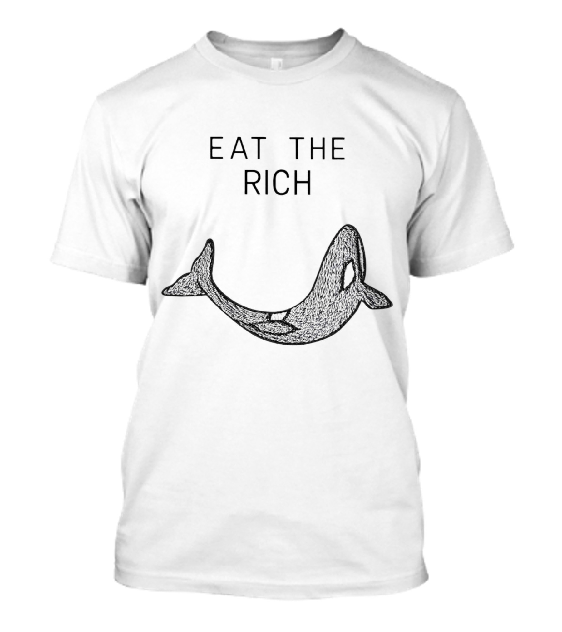 Eat The Rich Killer Whale T-Shirt