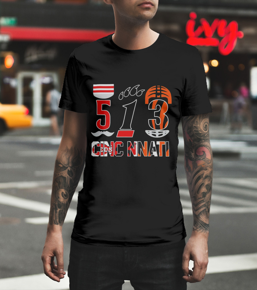 513 Cincinnati Bearcat Football Tiger Team Legend T-Shirt