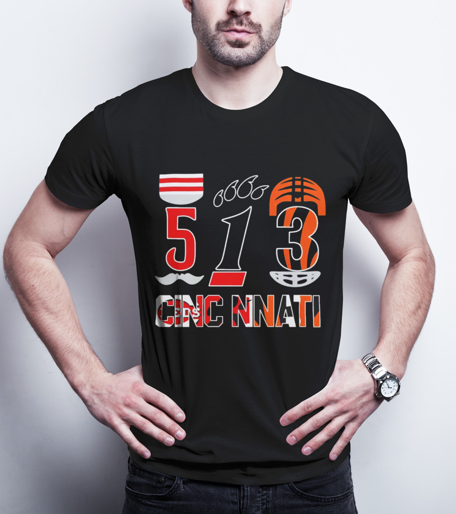 513 Cincinnati Bearcat Football Tiger Team Legend T-Shirt