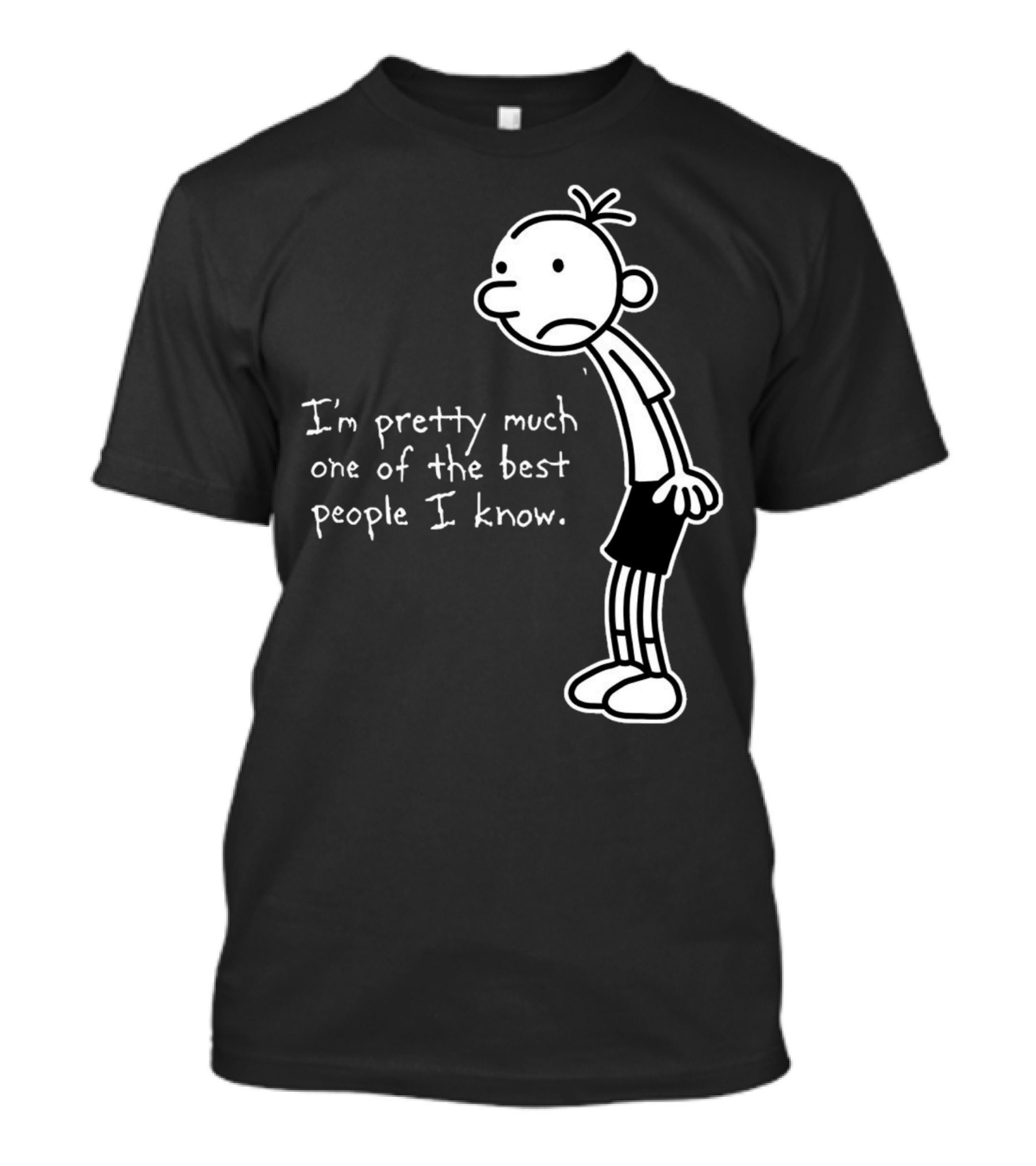 Greg Heffley I'm Pretty Much One Of The Best People I Know Diary Of A Wimpy Kid T-Shirt