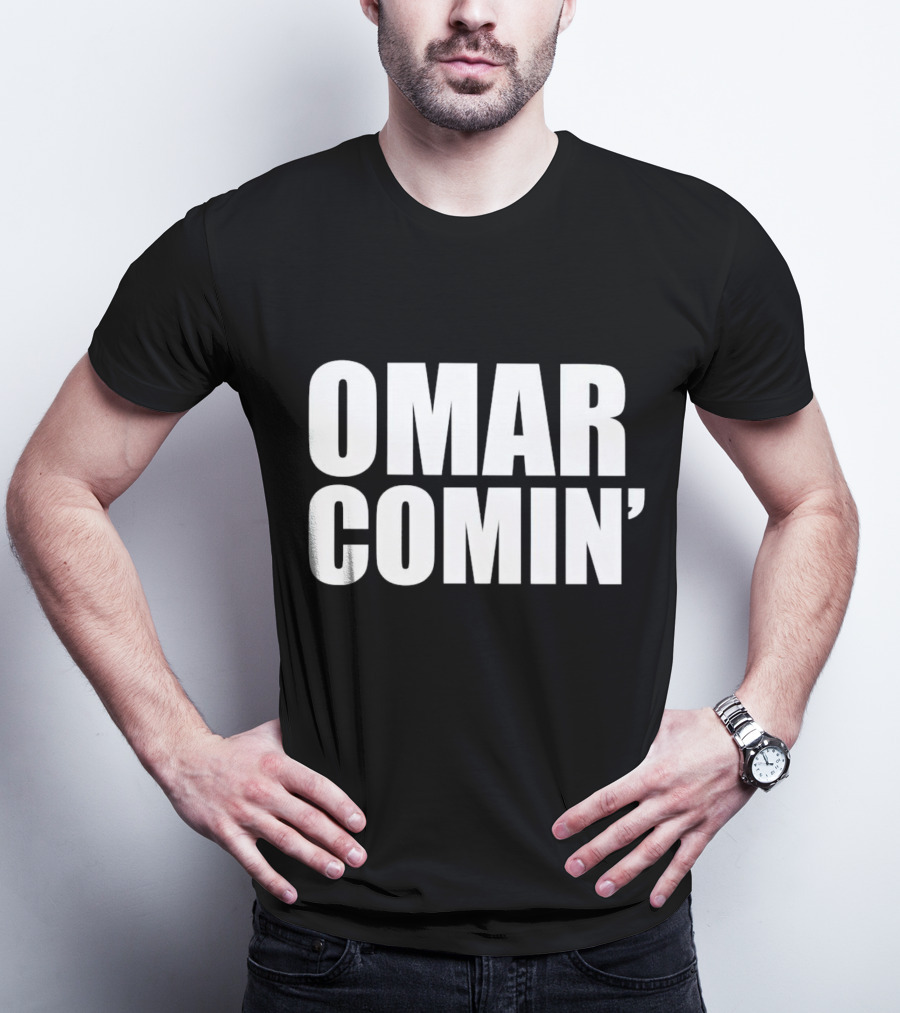 Omar Comin’ The Wire Iconic Catchphrase T-Shirt