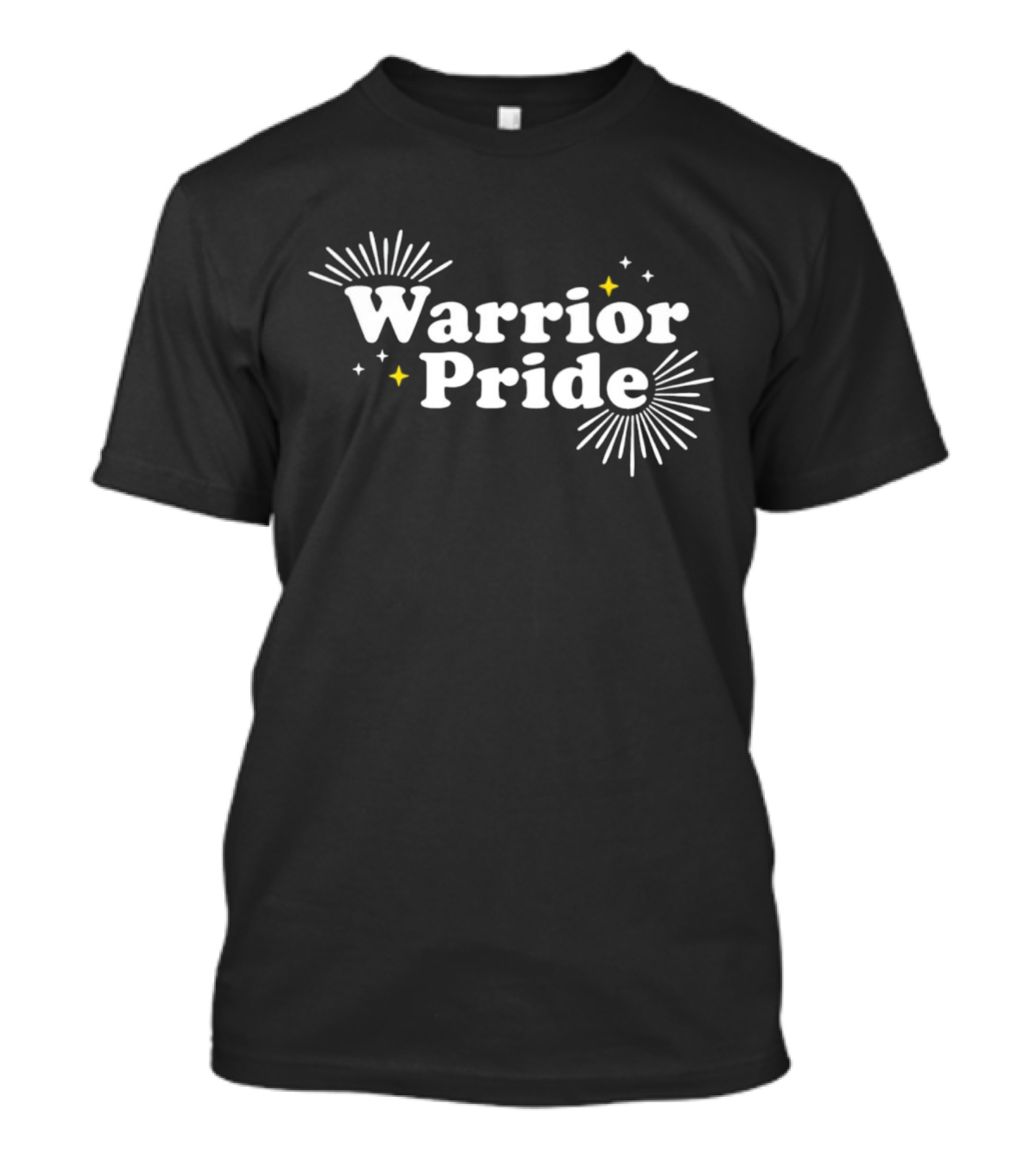 Warrior Pride Celebration Fireworks Stars T-Shirt