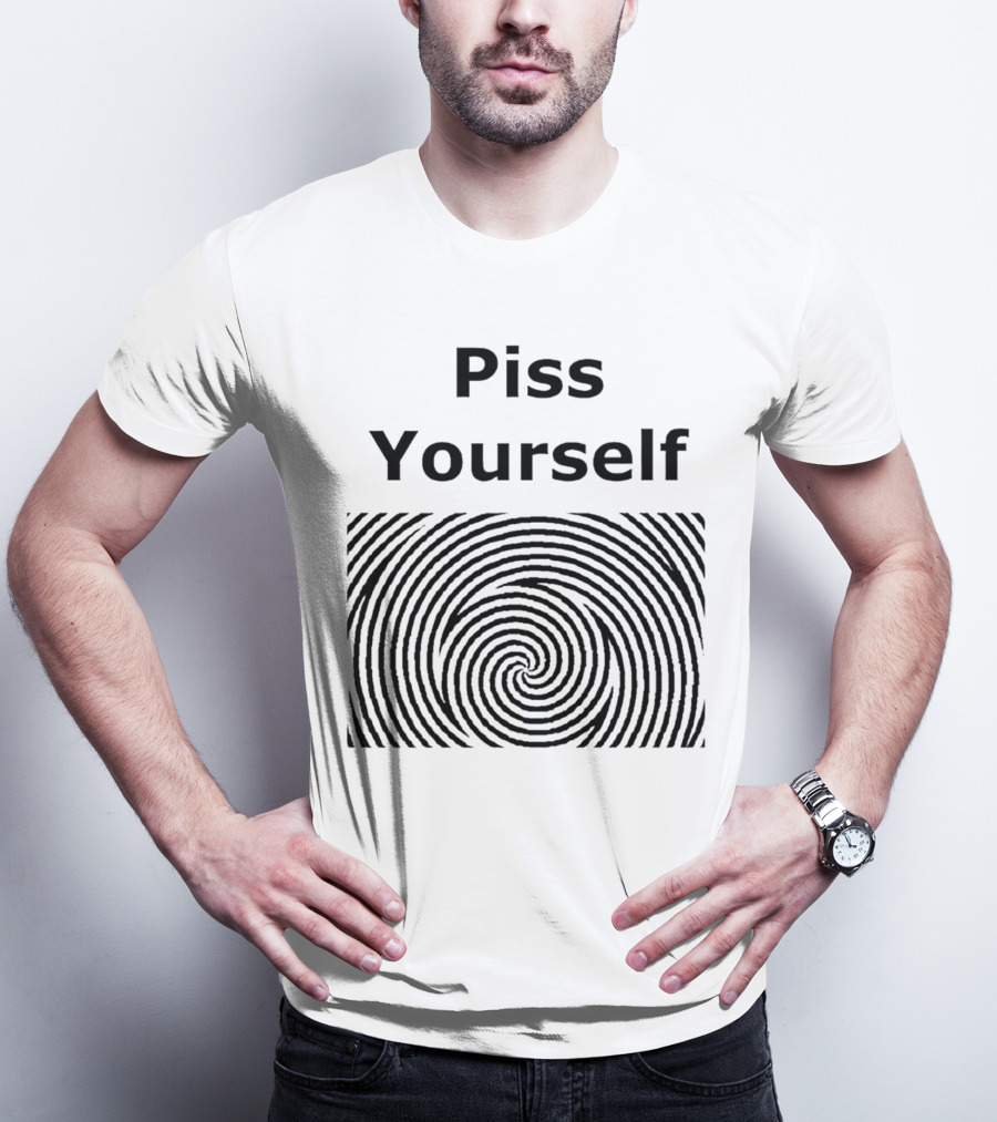 Piss Yourself Hypnotic Swirl T-Shirt