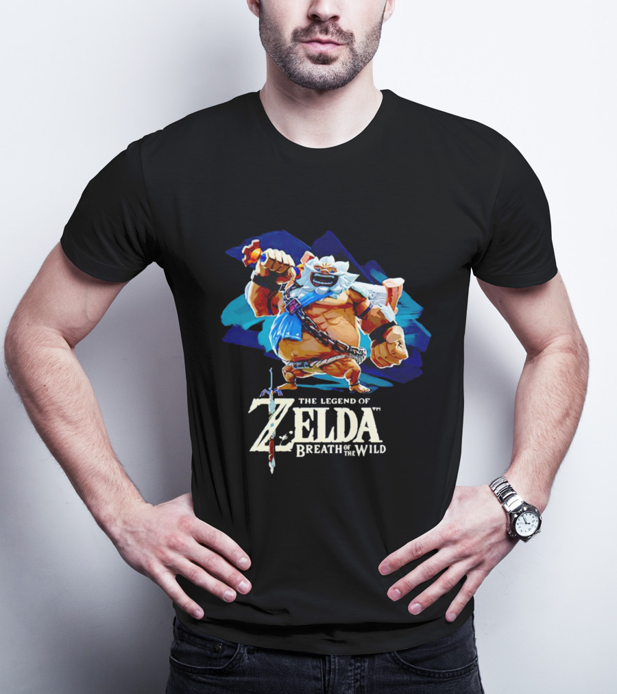 The Legend Of Zelda Breath Of The Wild Goron Character T-Shirt