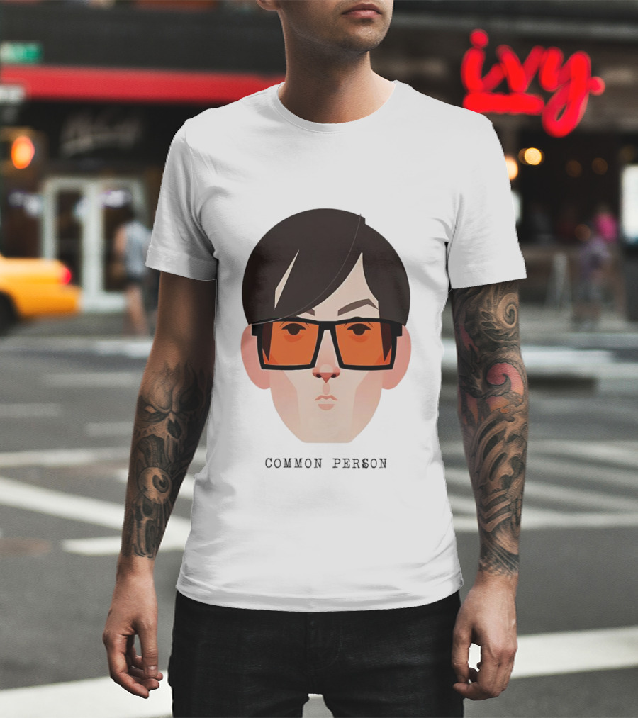 Common Person Sunglasses Face T-Shirt