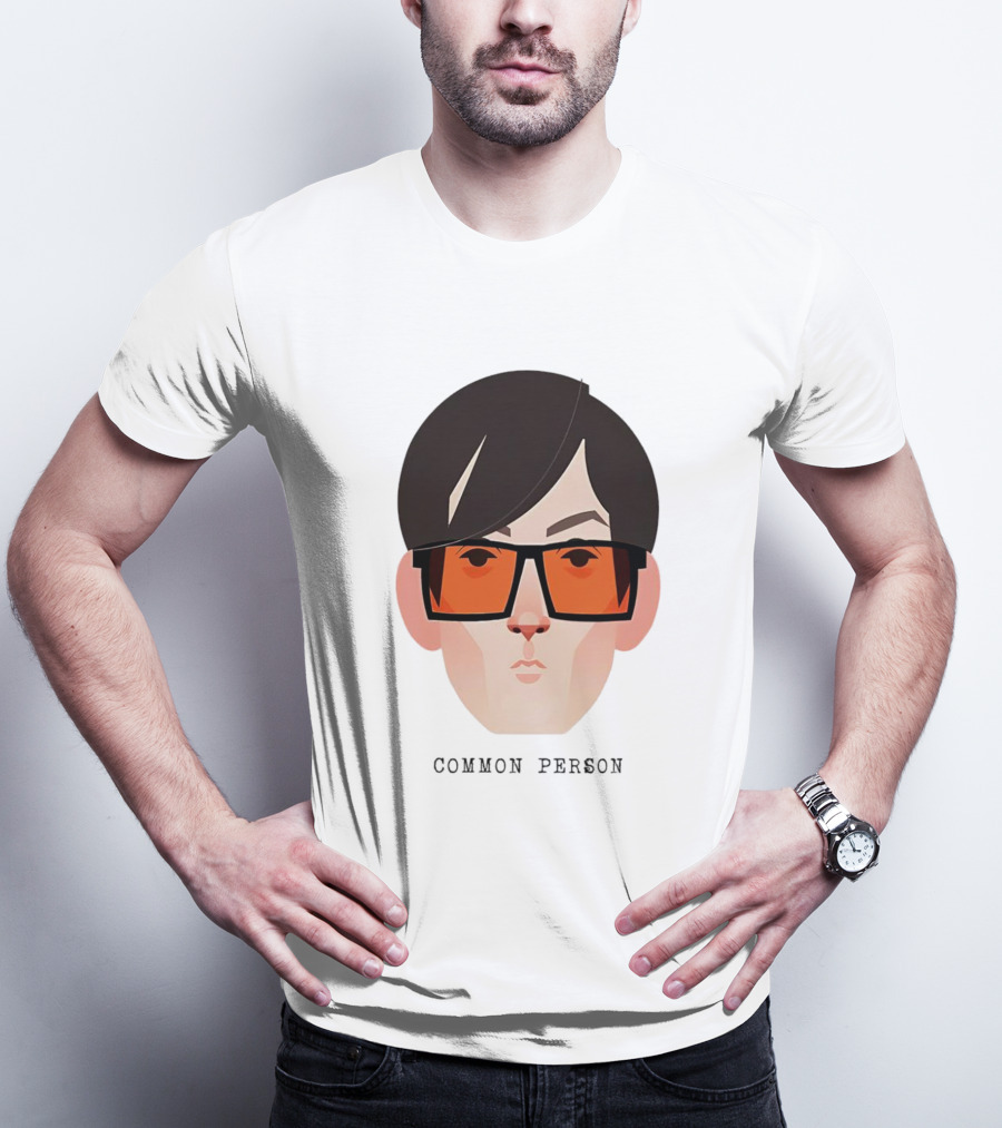Common Person Sunglasses Face T-Shirt