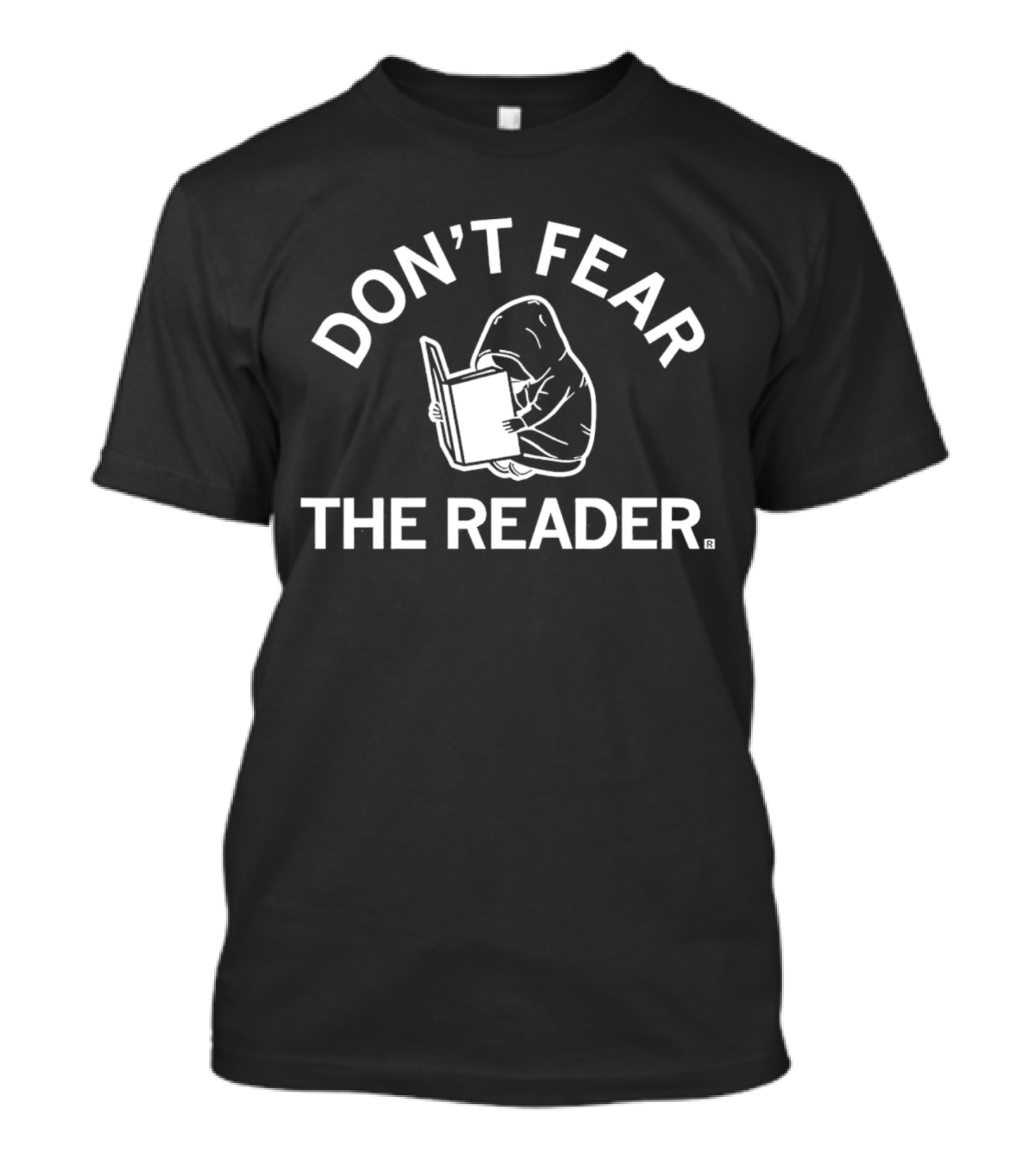 Don’t Fear The Reader Hoodie Figure Reading Book T-Shirt