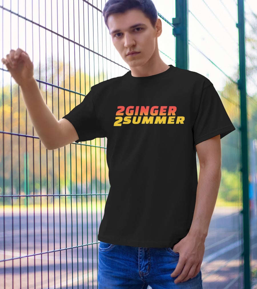 2 Ginger 2 Summer Retro Style Summer T-Shirt