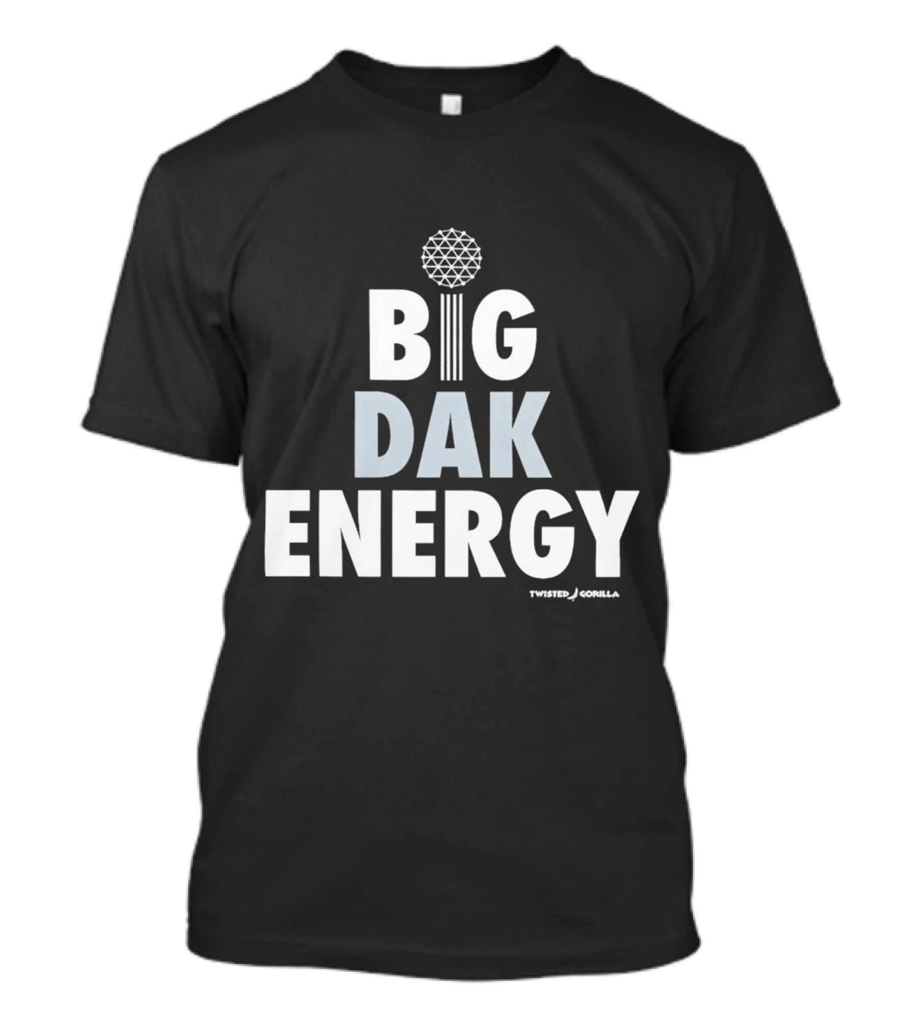 Big Dak Energy Twisted Gorilla T-Shirt
