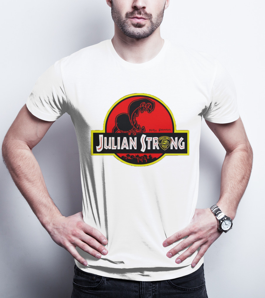 Julian Strong Fundraiser Unleash The Power Of Love Dinosaur Rescue Project 143 T-Shirt