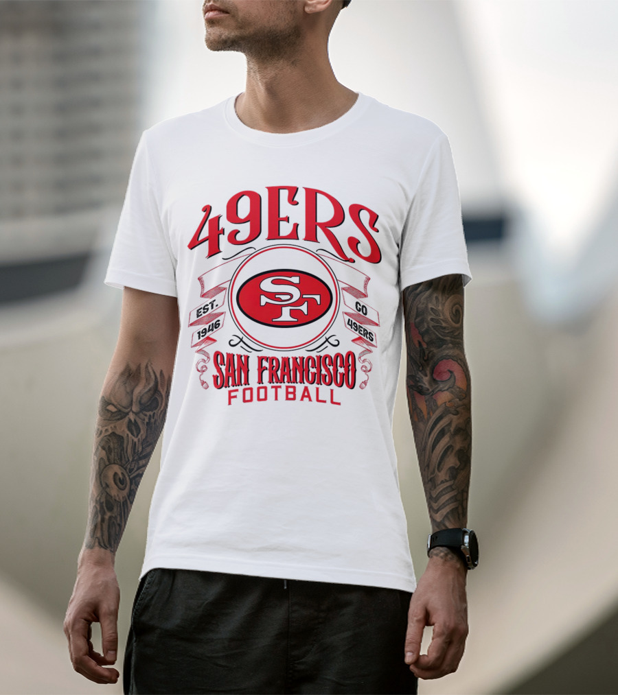 San Francisco 49ers Football SF Est 1946 Go 49ers T-Shirt