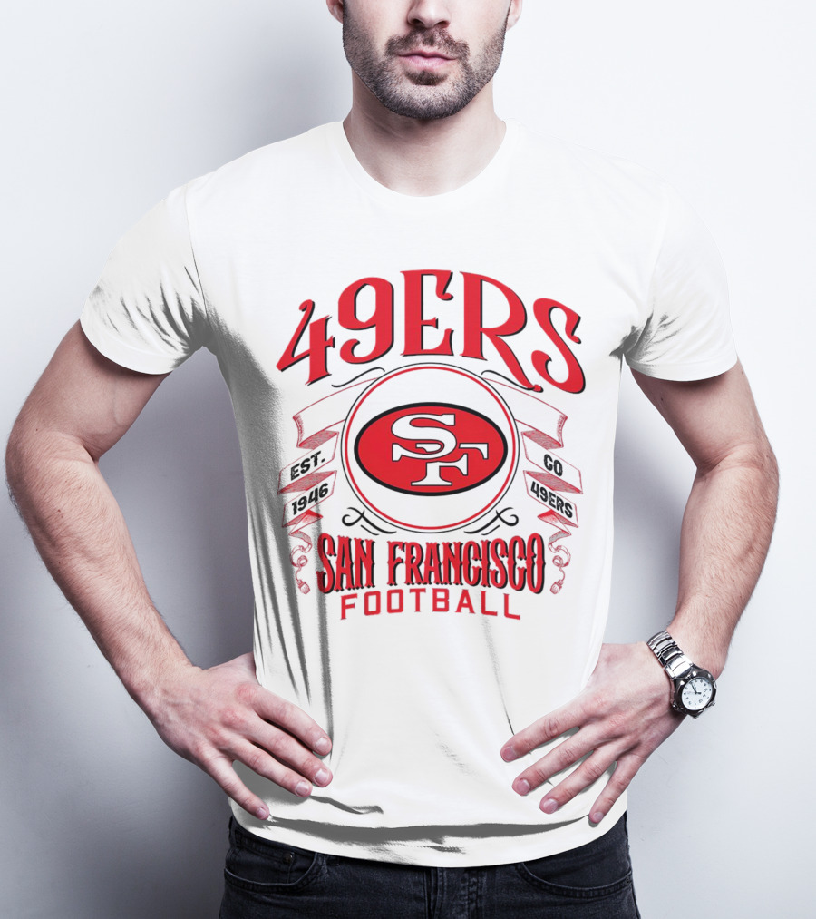 San Francisco 49ers Football SF Est 1946 Go 49ers T-Shirt