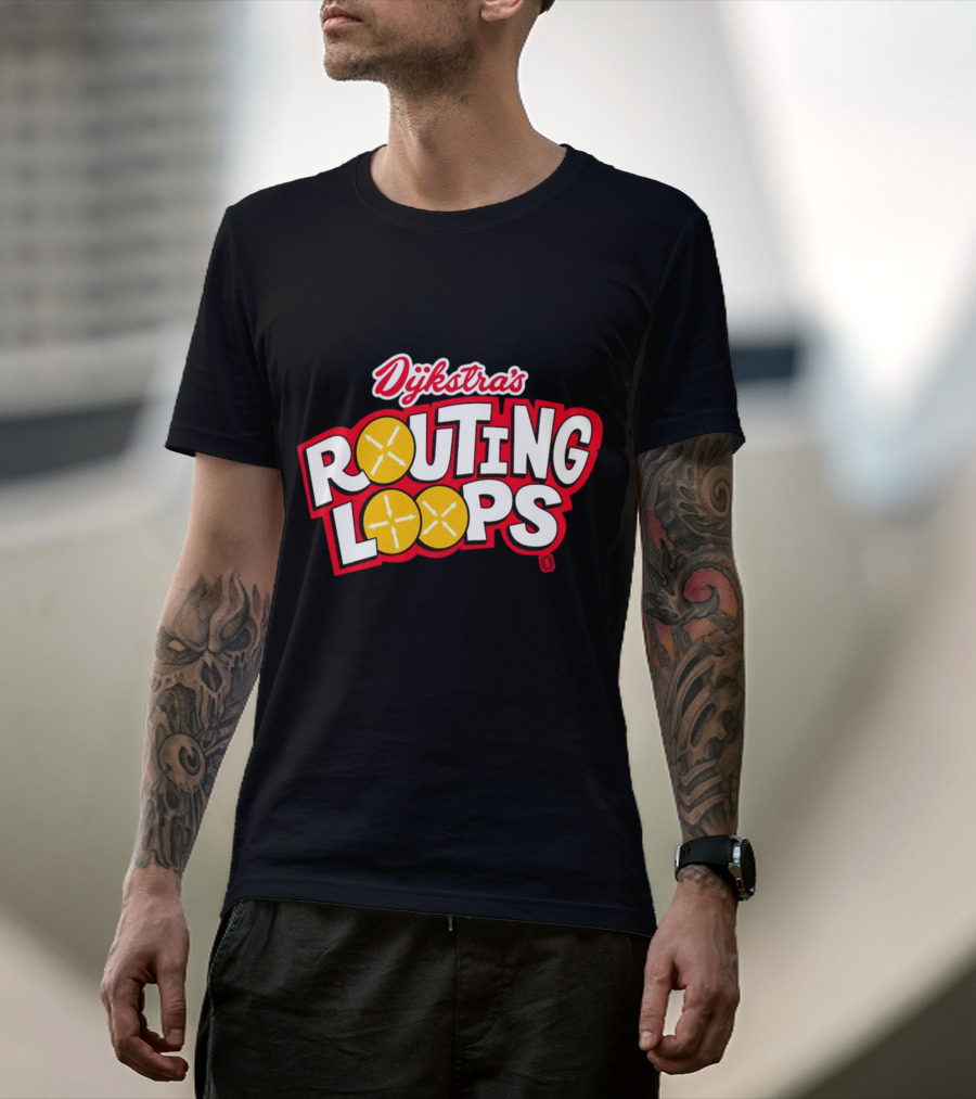 Dijkstra’s Routing Loops Comic T-Shirt