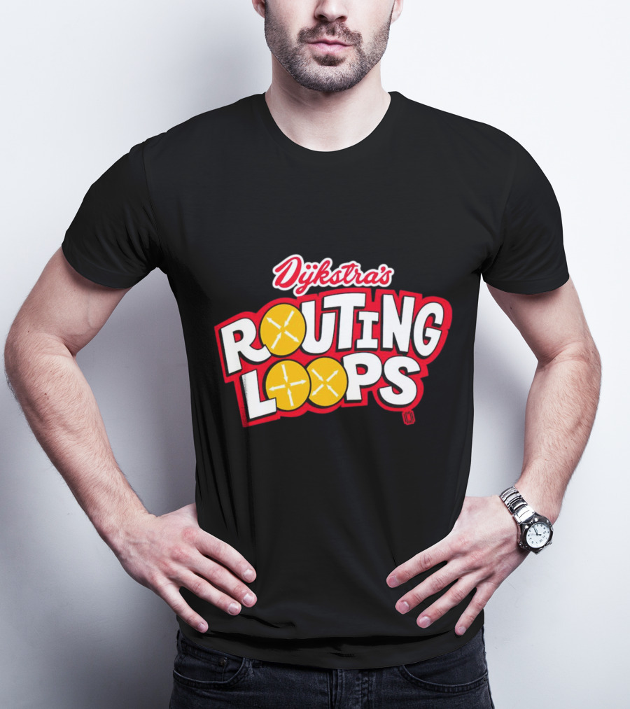 Dijkstra’s Routing Loops Comic T-Shirt