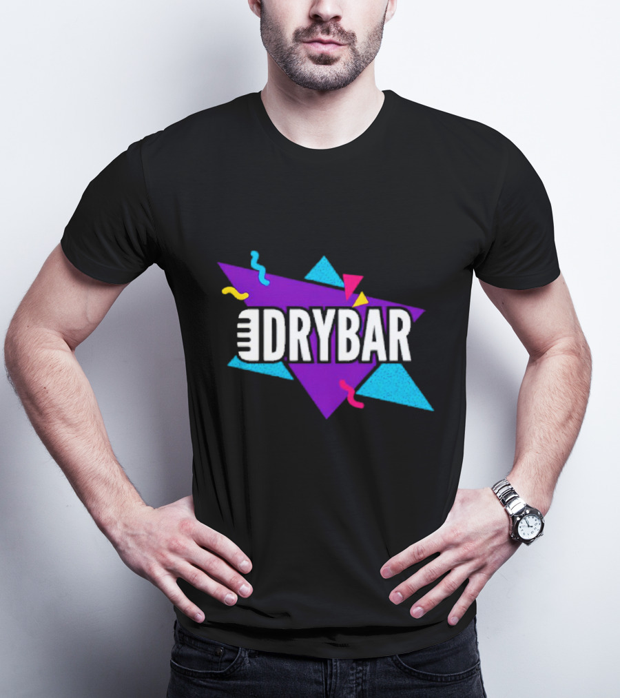 Dry Bar Retro Triangle Comedy T-Shirt
