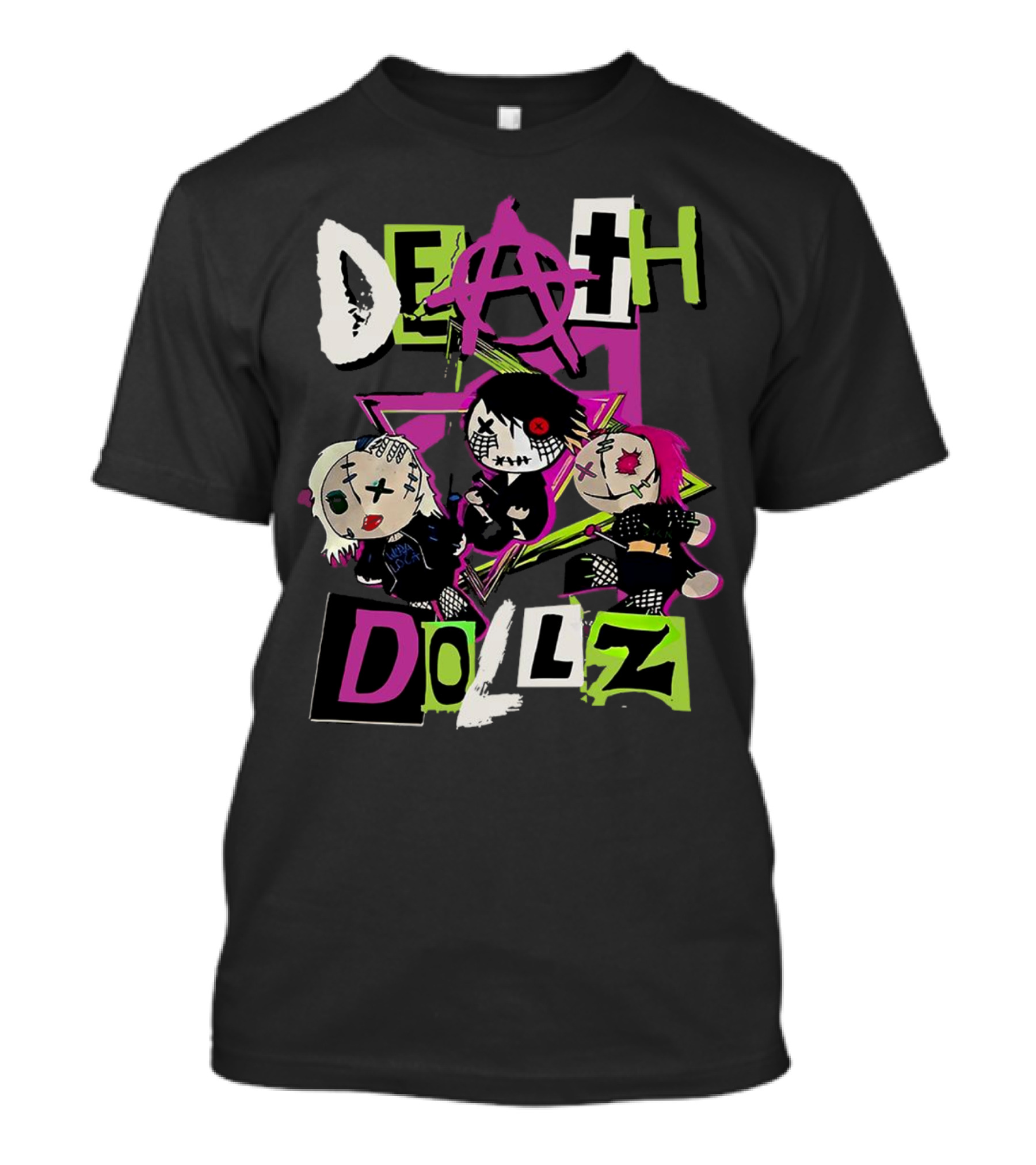 Death Dollz Rosemary Taya Valkyrie Jessicka Anarchy T-Shirt