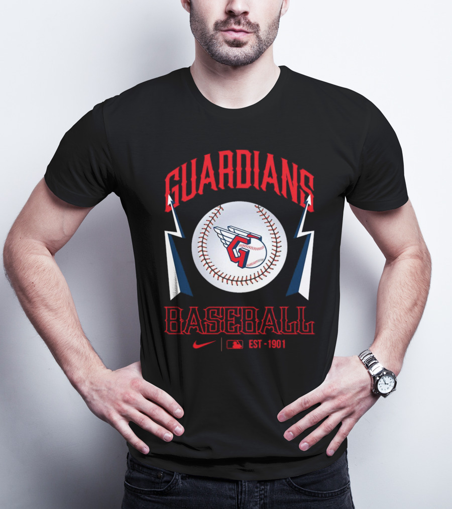 Guardians Baseball MLB EST 1901 T-Shirt