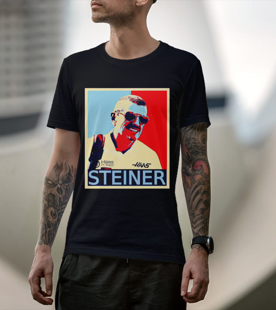 Haas F1 Team Gunther Steiner T-Shirt