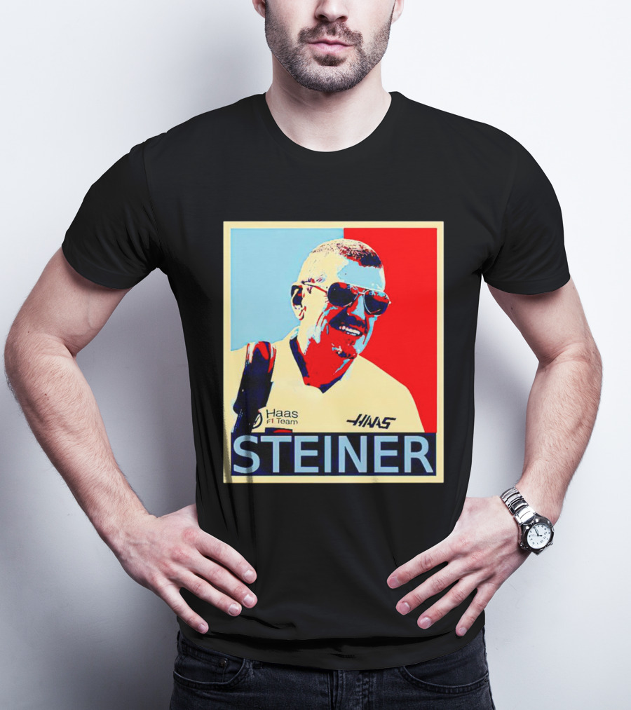 Haas F1 Team Gunther Steiner T-Shirt