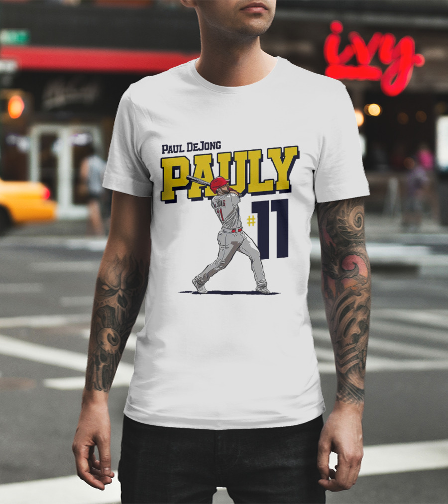 Paul DeJong Pauly #11 St. Louis Cardinals Baseball T-Shirt