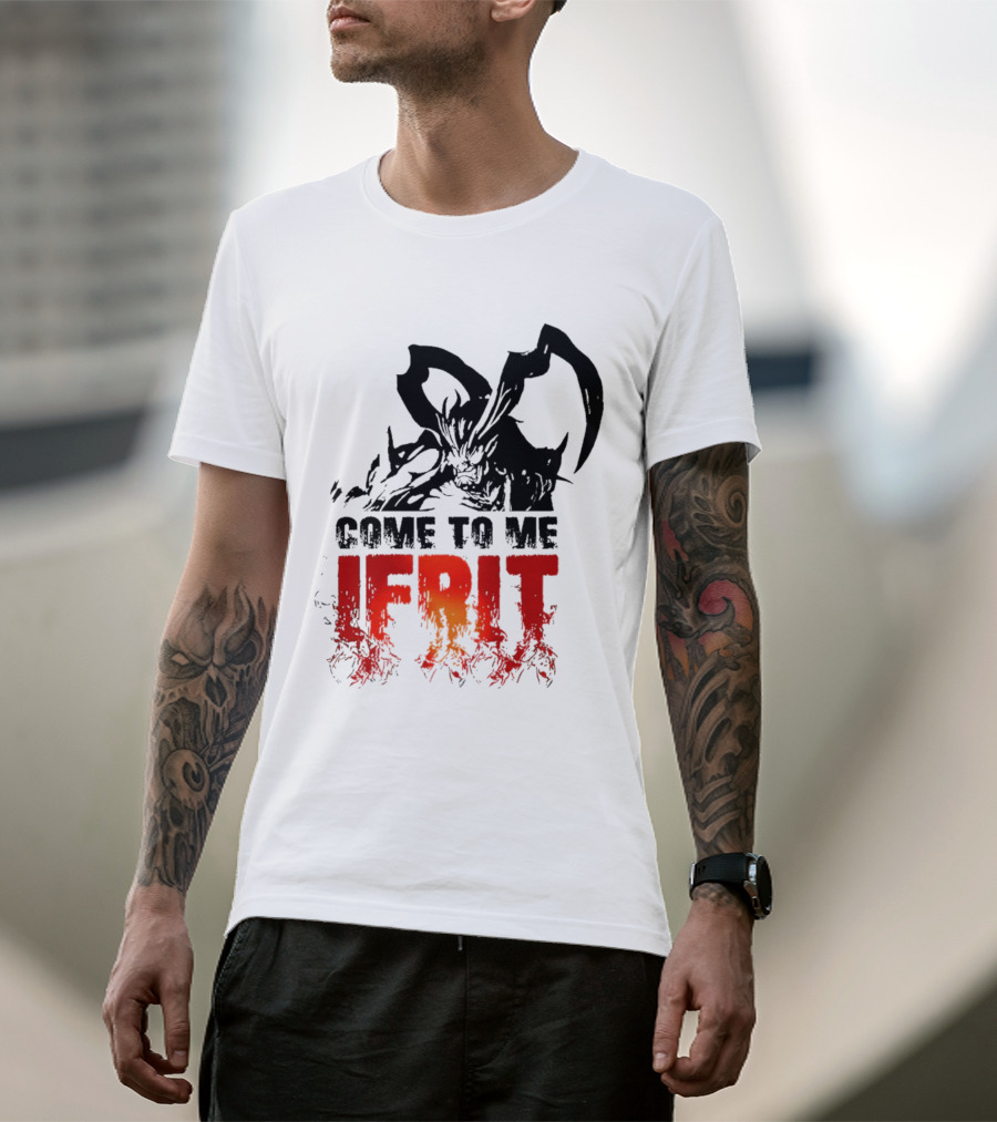 Come To Me Ifrit Fantasy Demon T-Shirt