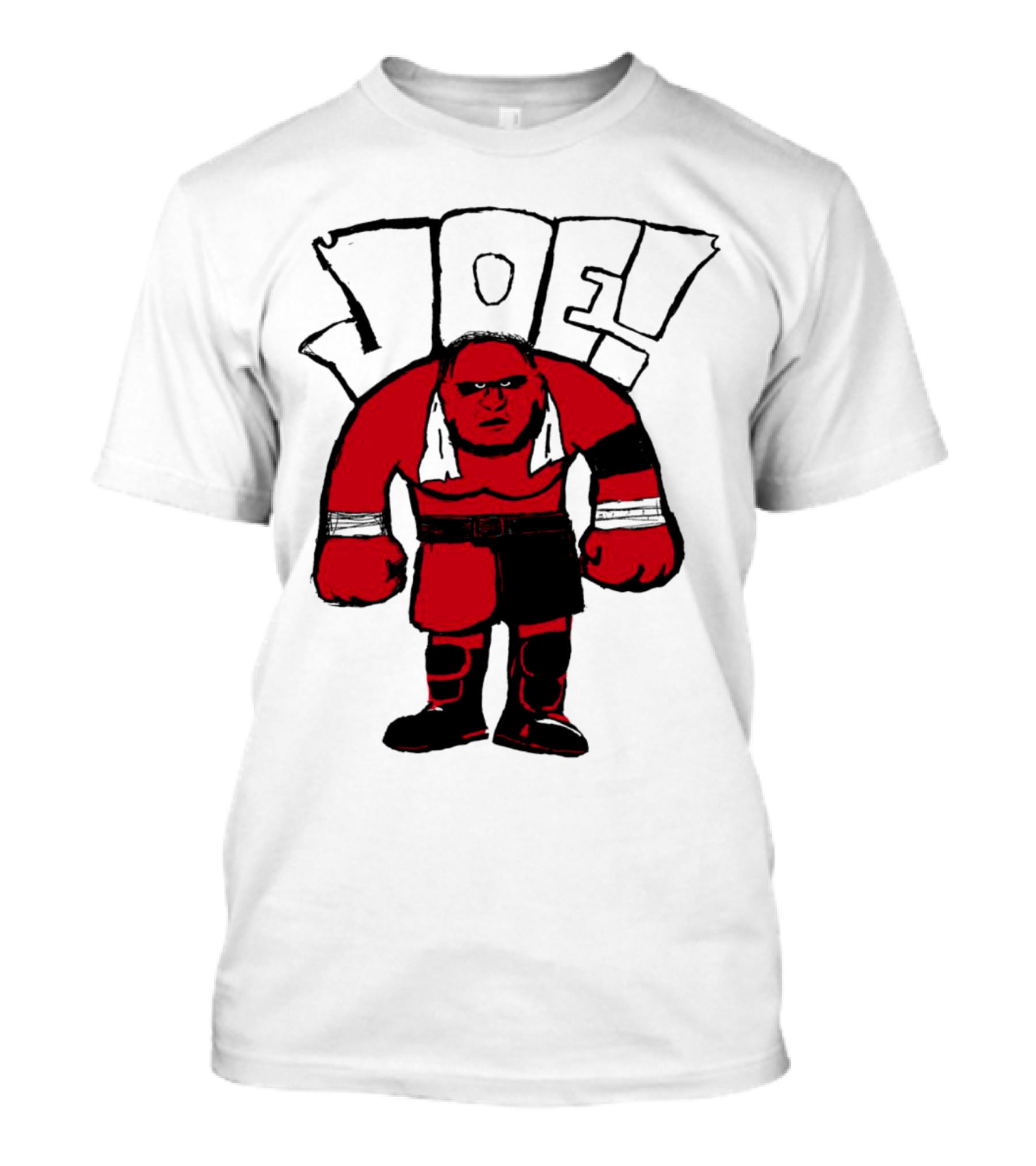 Samoa Joe Cartoon Graphic All Elite Wrestling AEW T-Shirt