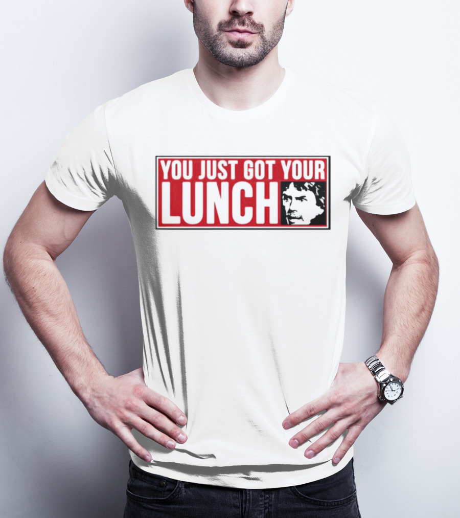 You Just Got Your Lunch Chuck Norris Meme T-Shirt