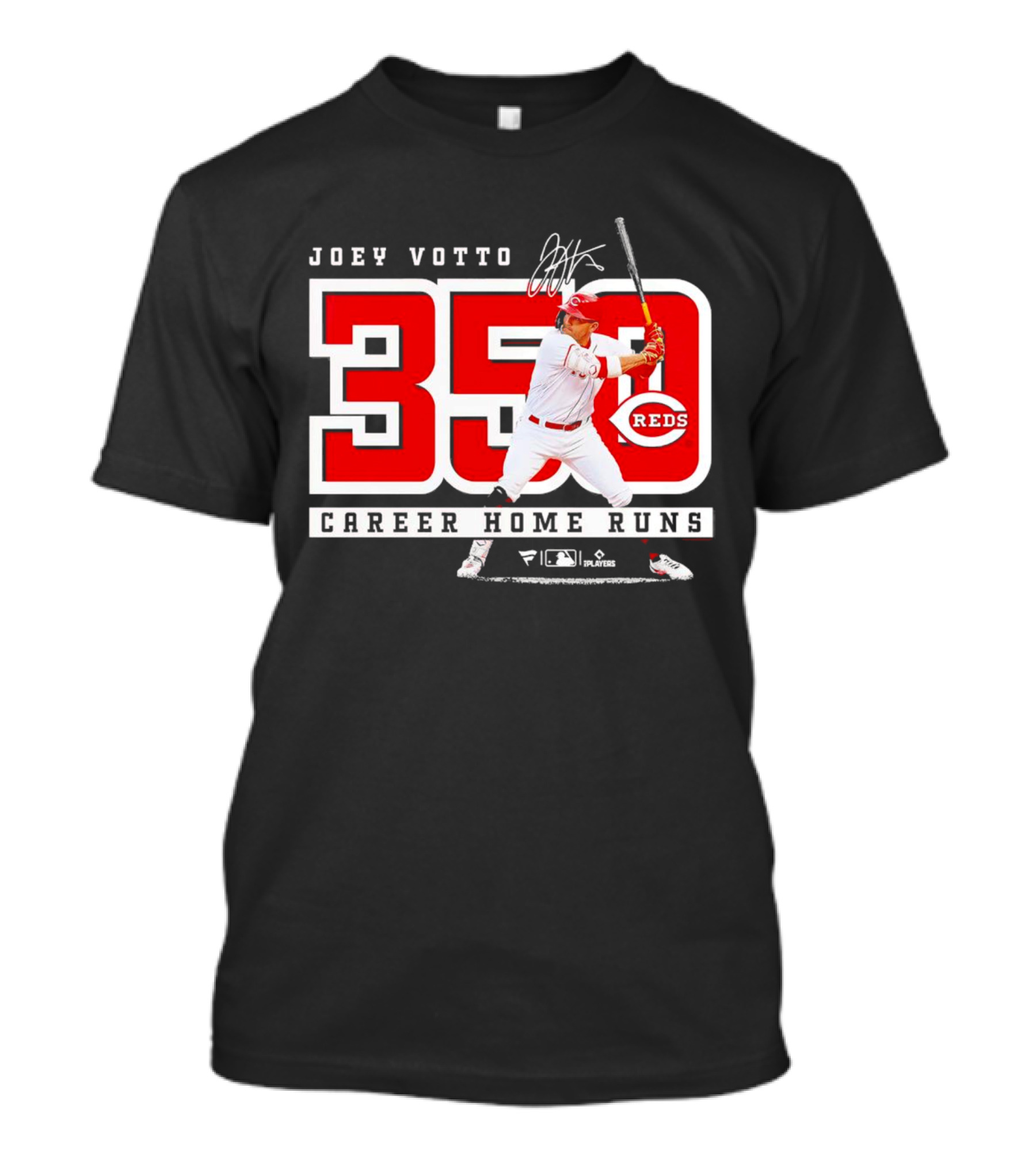 Joey Votto Reds 350 Career Home Runs Signature T-Shirt