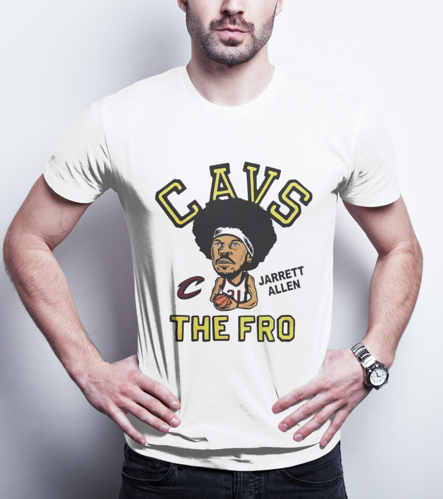 Cavs Jarrett Allen C The Fro T-Shirt