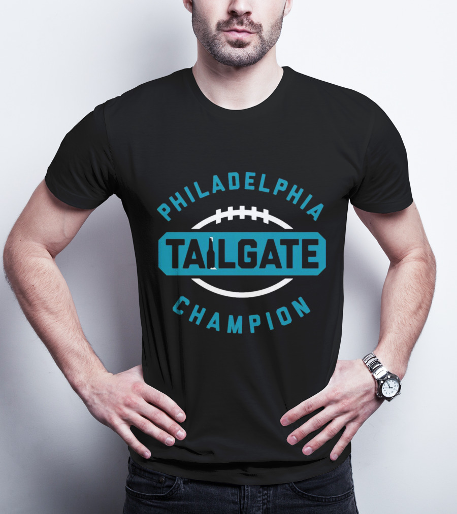 Philadelphia Tailgate Champion Eagles Football T-Shirt