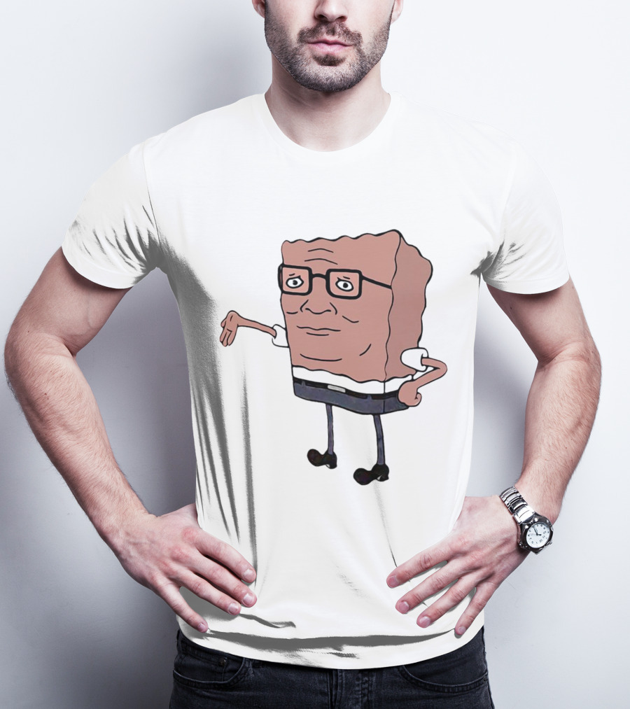 Damnit Spongebobby Meme Mashup With Glasses T-Shirt
