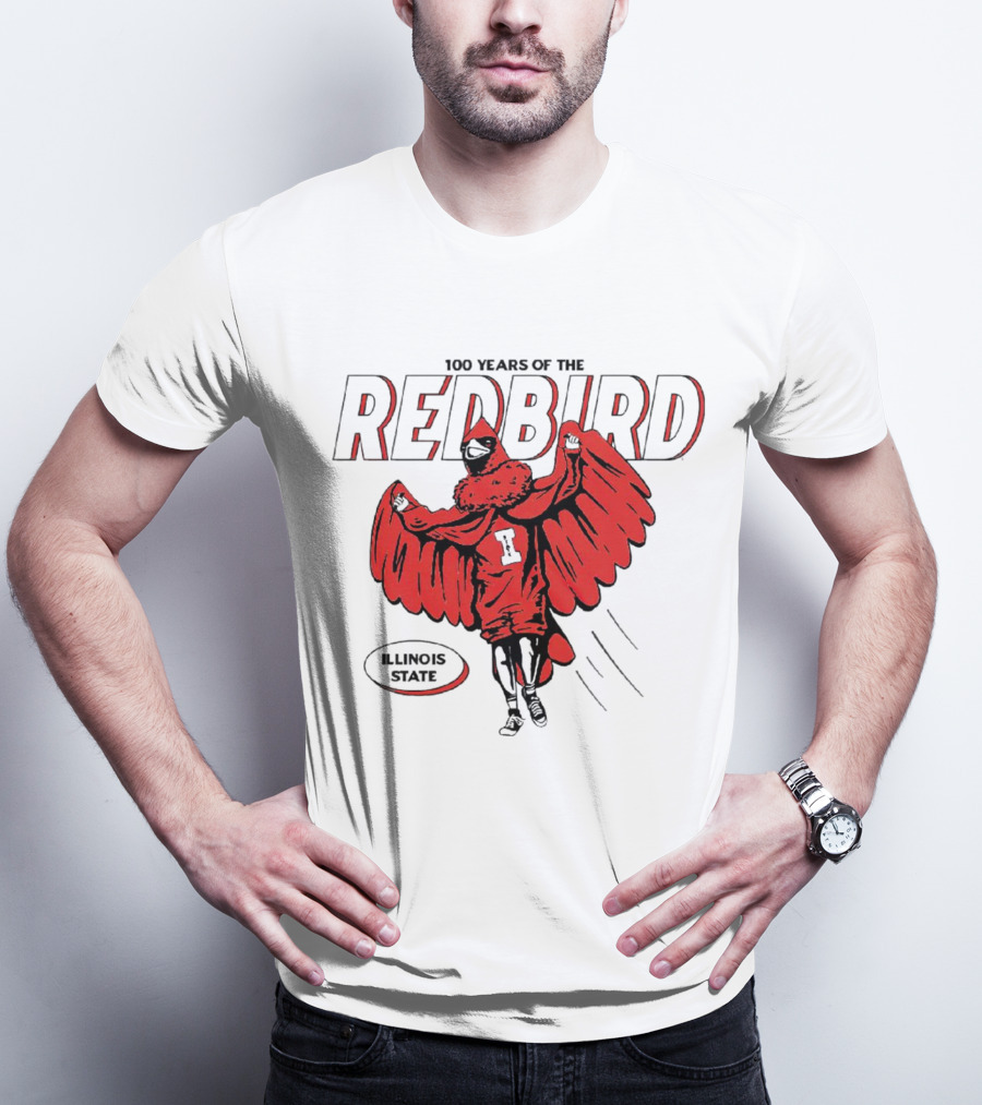 Illinois State Redbird 100 Years Of The Redbird T-Shirt