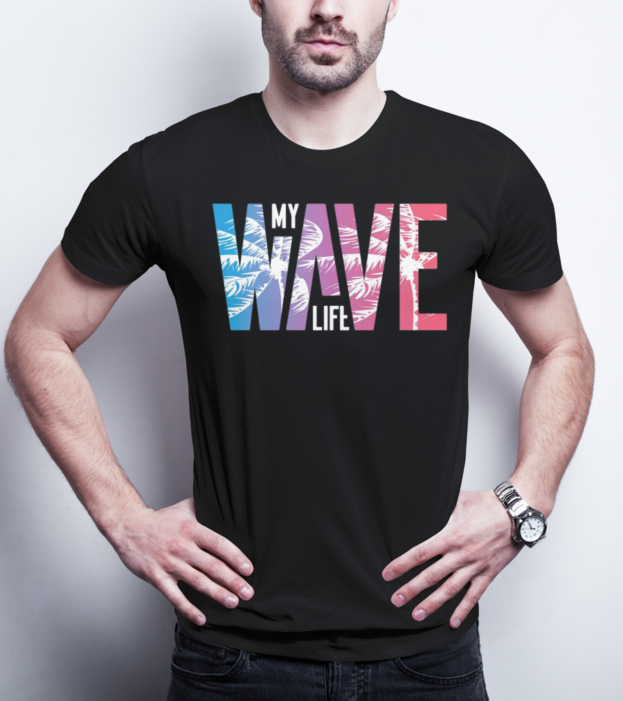 My Wave Life Palm T-Shirt