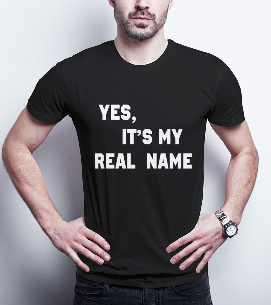 Chevy Chase Yes It's My Real Name T-Shirt
