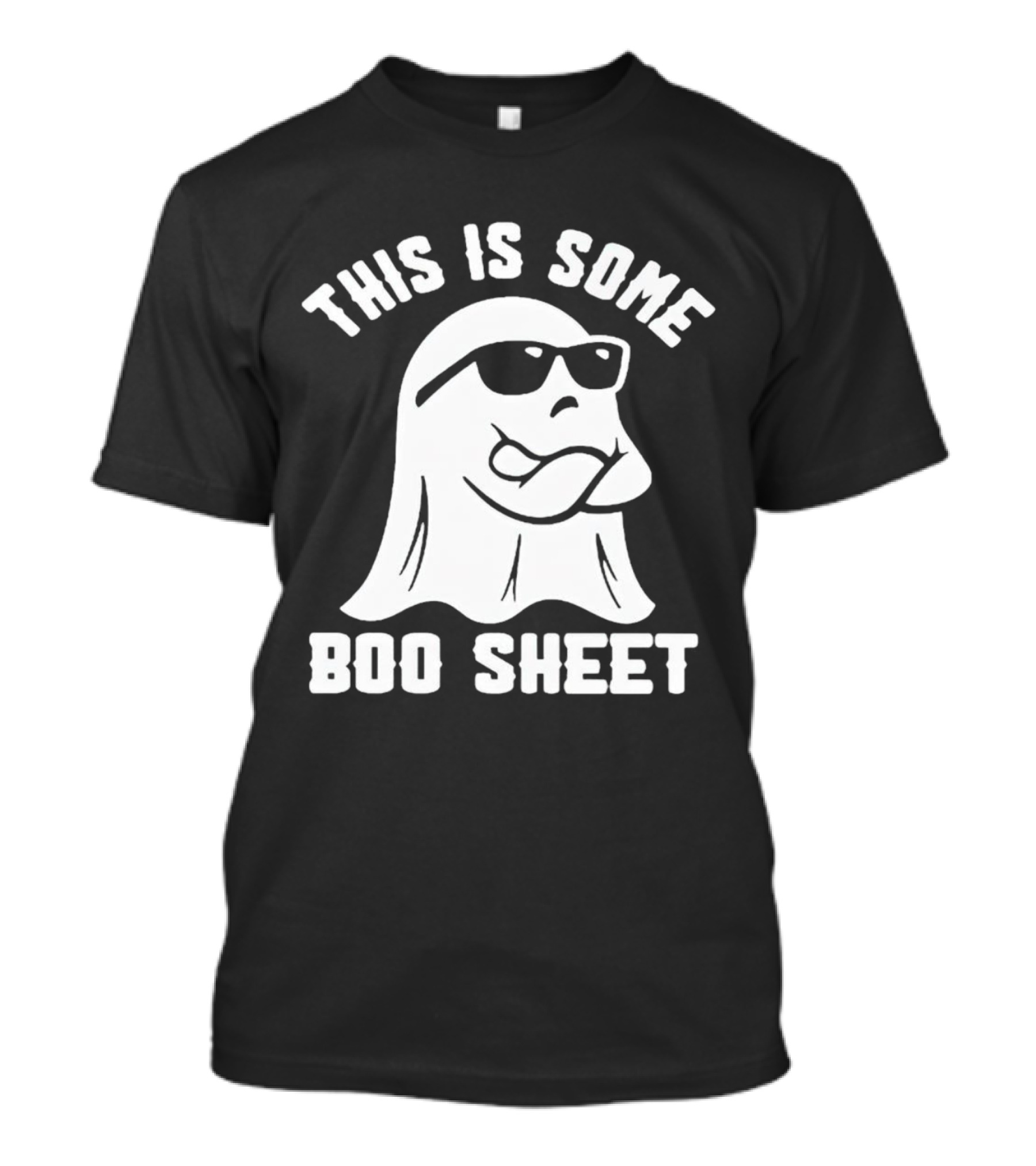 This Is Some Boo Sheet Halloween Ghost Wearing Sunglasses T-Shirt