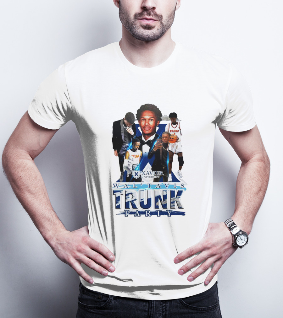 Xavier University Wal’ Tavis Trunk Party Basketball T-Shirt