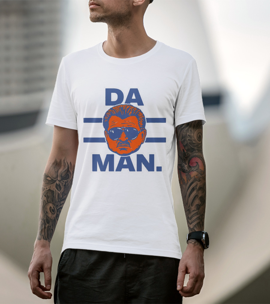 DA MAN Mike Ditka Chicago Bears T-Shirt