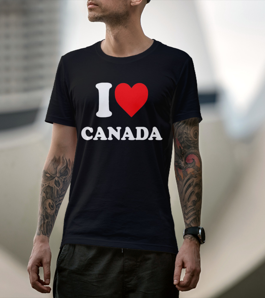 I Love Canada Elon Musk T-Shirt
