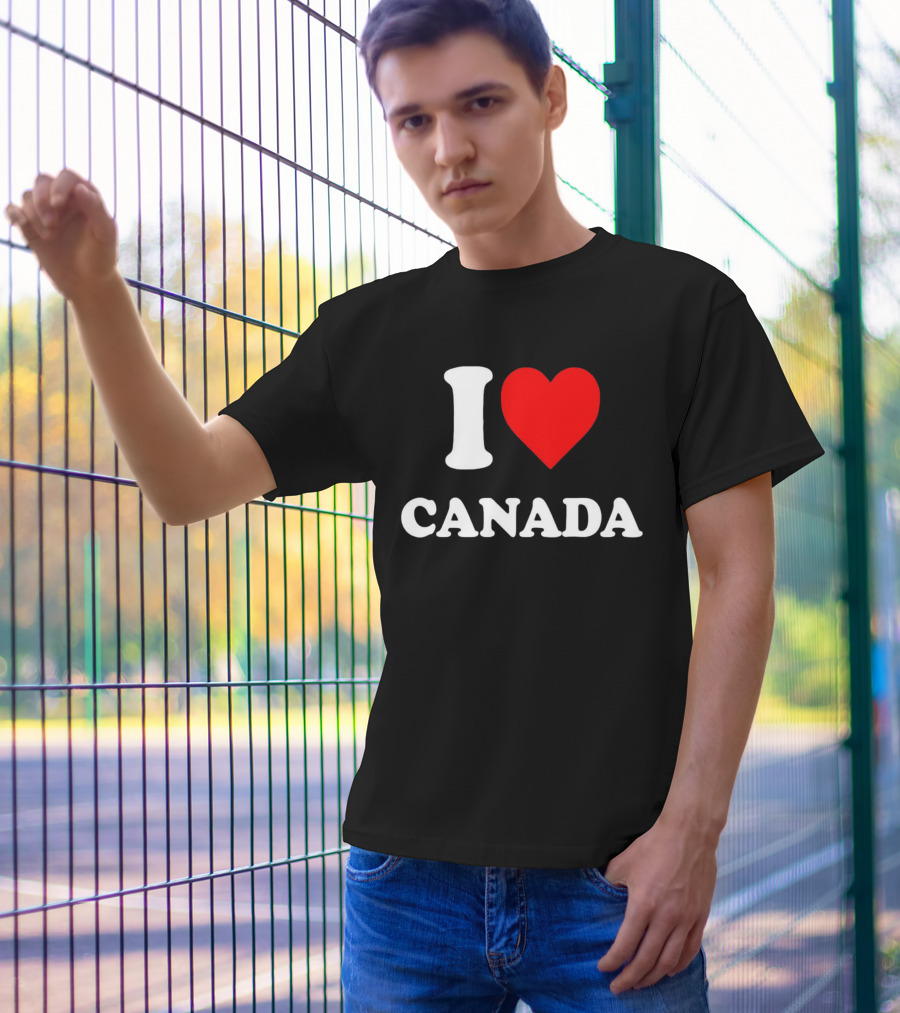 I Love Canada Elon Musk T-Shirt